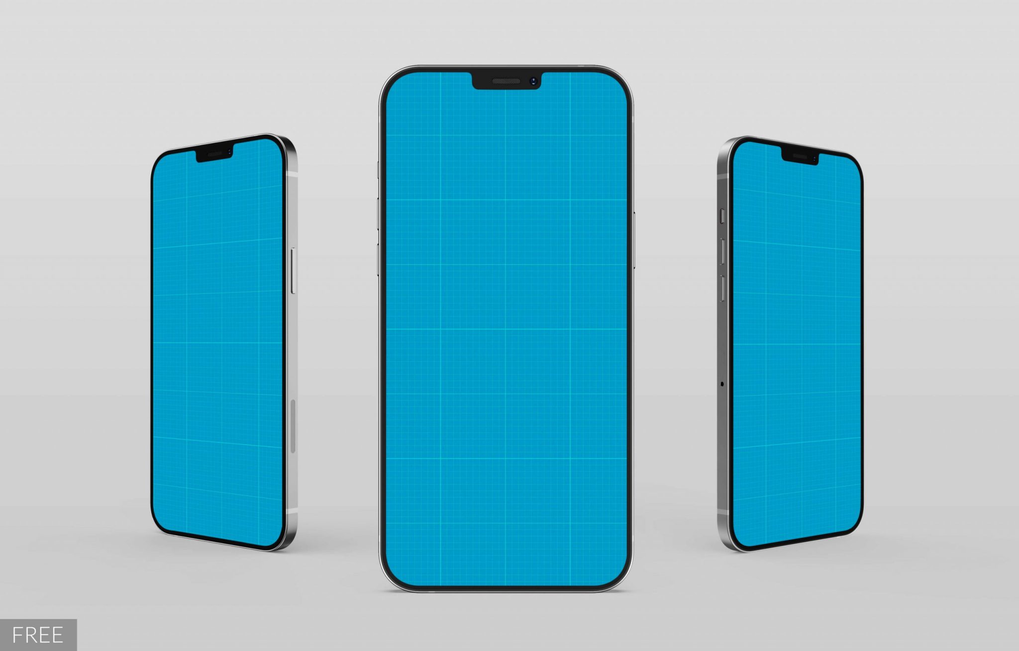 iPhone 12 Free PSD Concept Mock-Up - PrimePSD