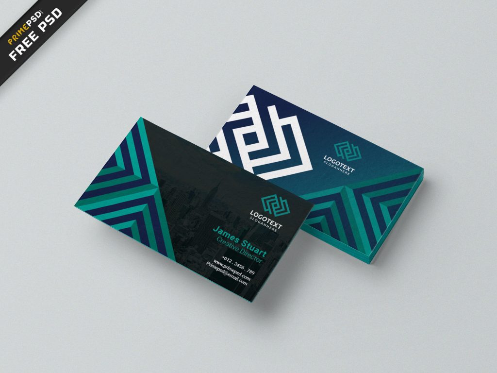 Creative Business Card Free PSD Template - PrimePSD